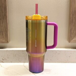 Stanley | Dining | New 224 Stanley X Starbucks 40oz Summer Sunset ...